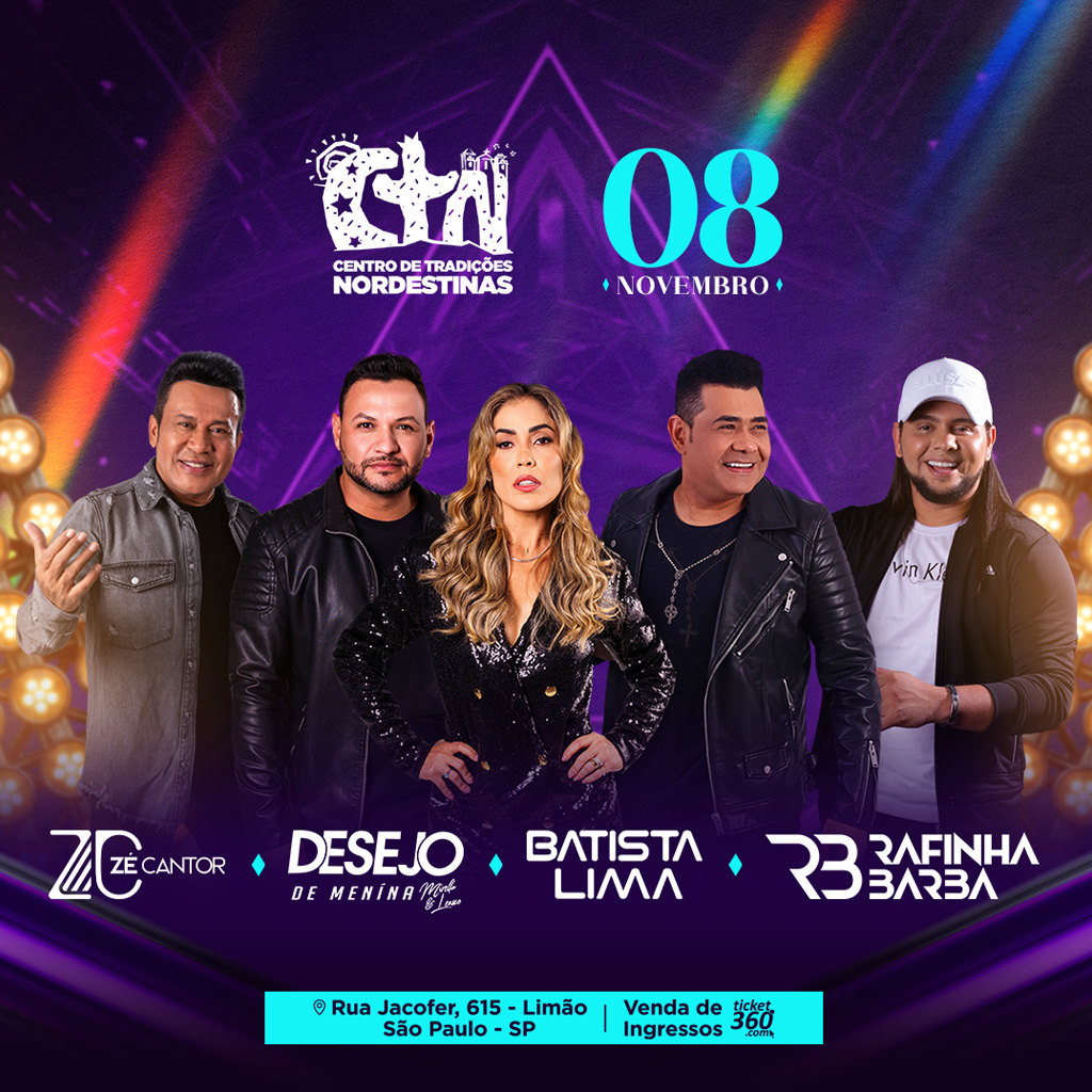 Todos os Shows – CTN Centro de Tradicoes Nordestinas